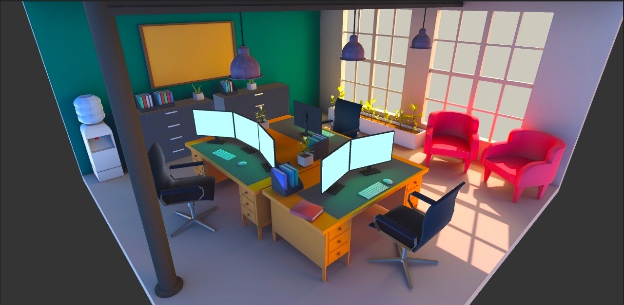 ArtStation - Office Room