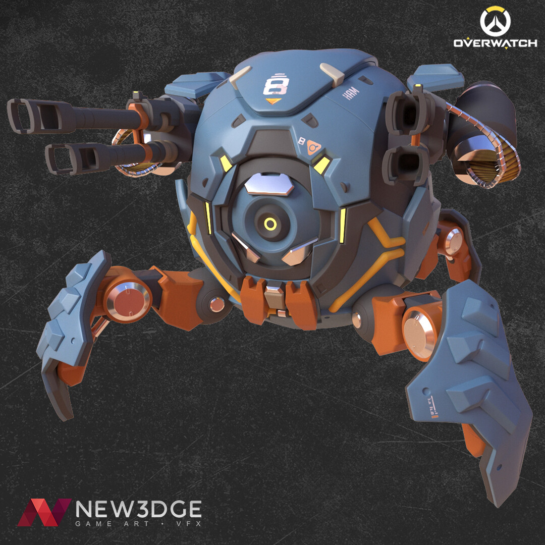 ArtStation - Hero asset : Wrecking Ball (Overwatch)