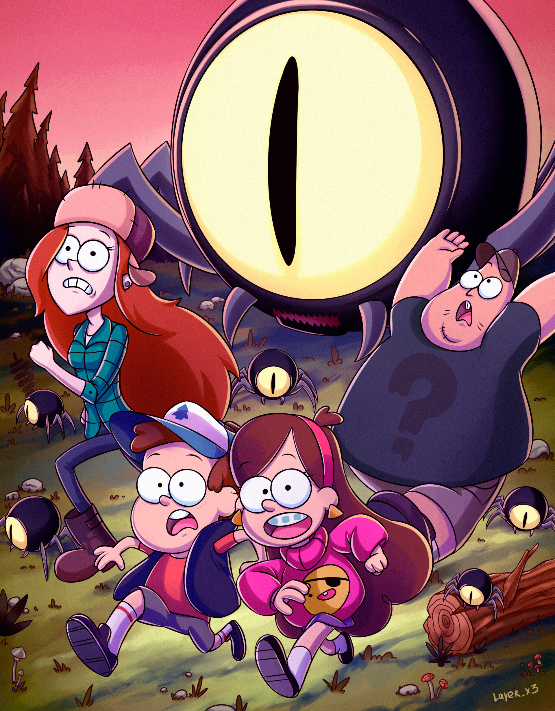 ArtStation - Gravity Falls