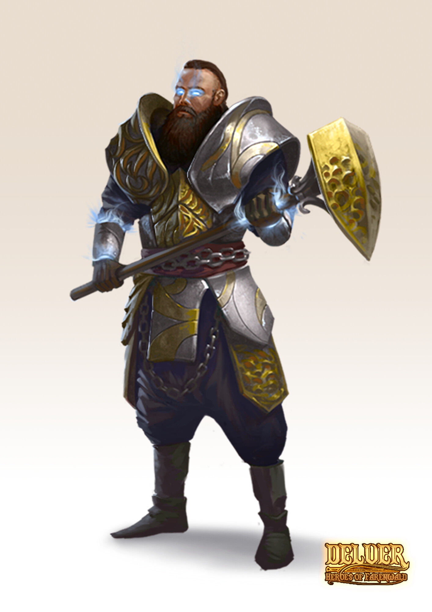 ArtStation - Paladin character class for tabletop game