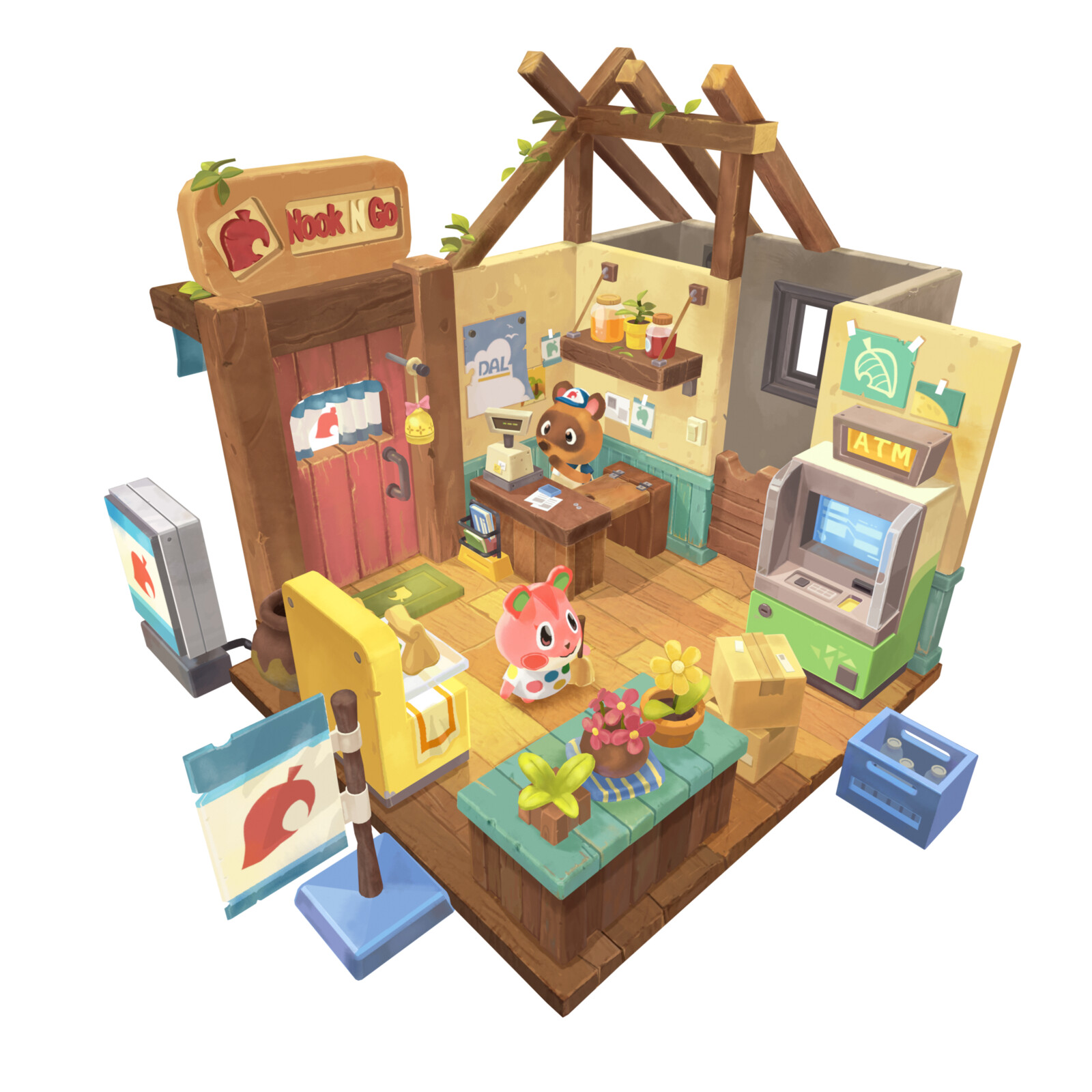 Omojo Ajilima-Isaac - Nook n Go - Animal Crossing