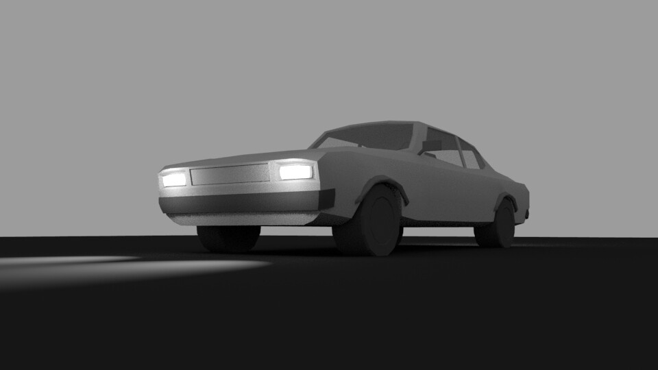 ArtStation - Basic 3D car