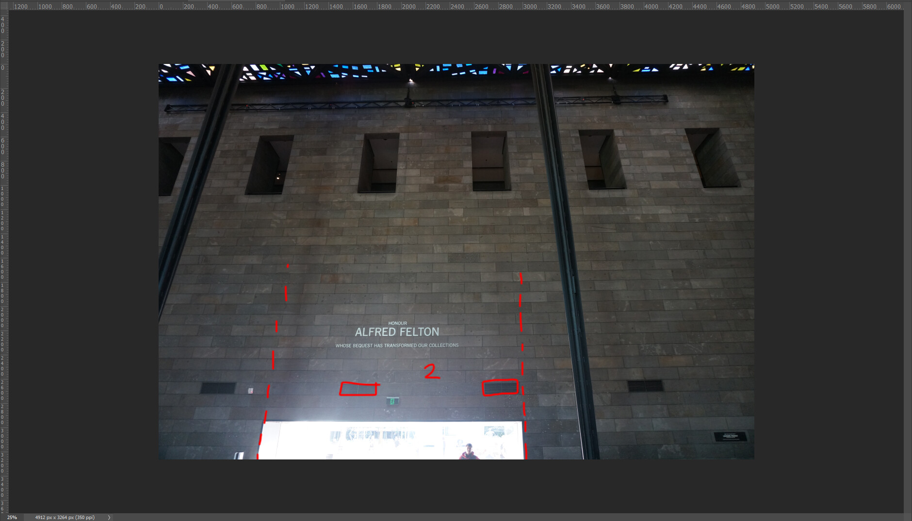 David Greco - NGV International - Great Hall WIP