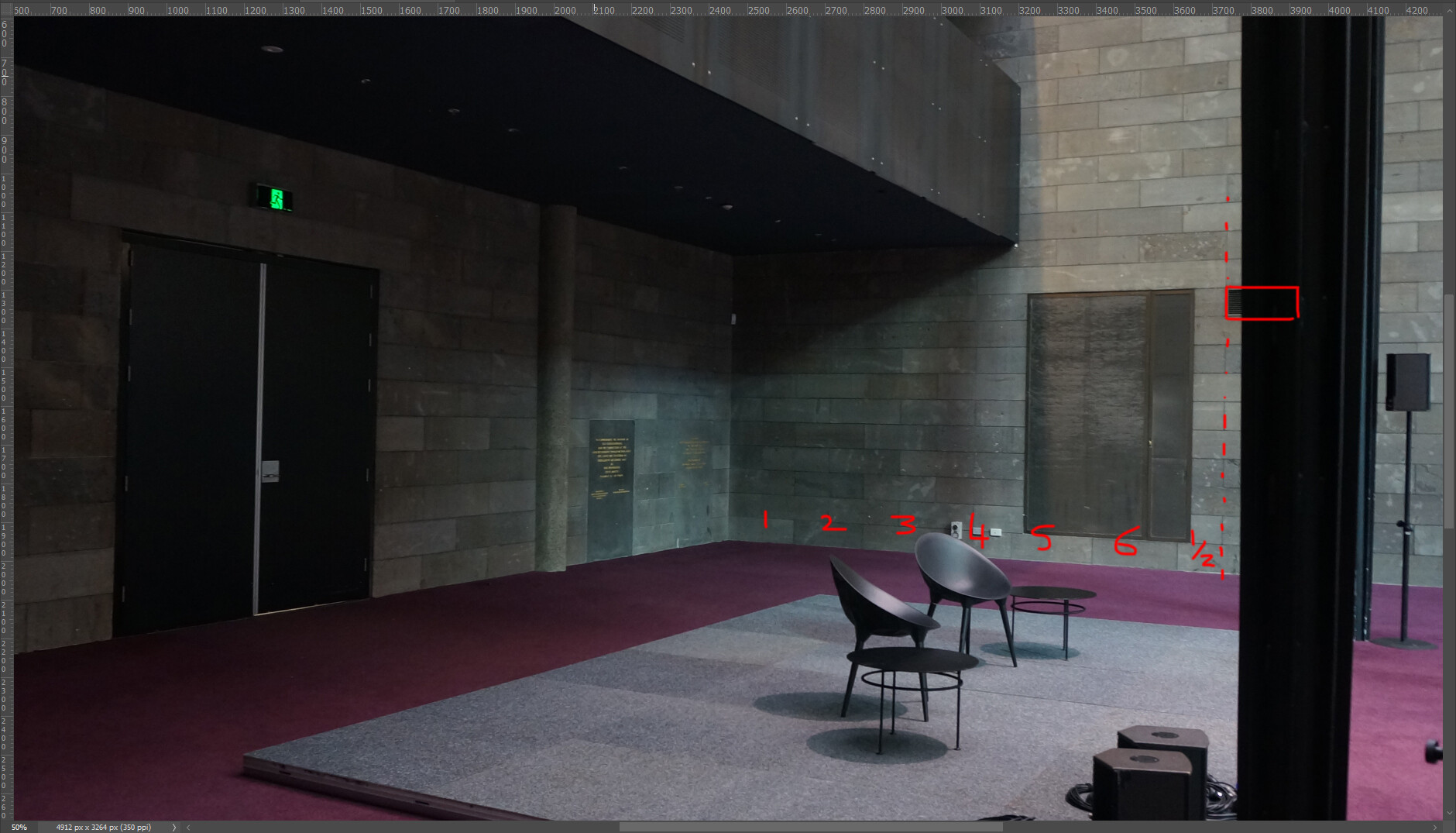 David Greco - NGV International - Great Hall WIP