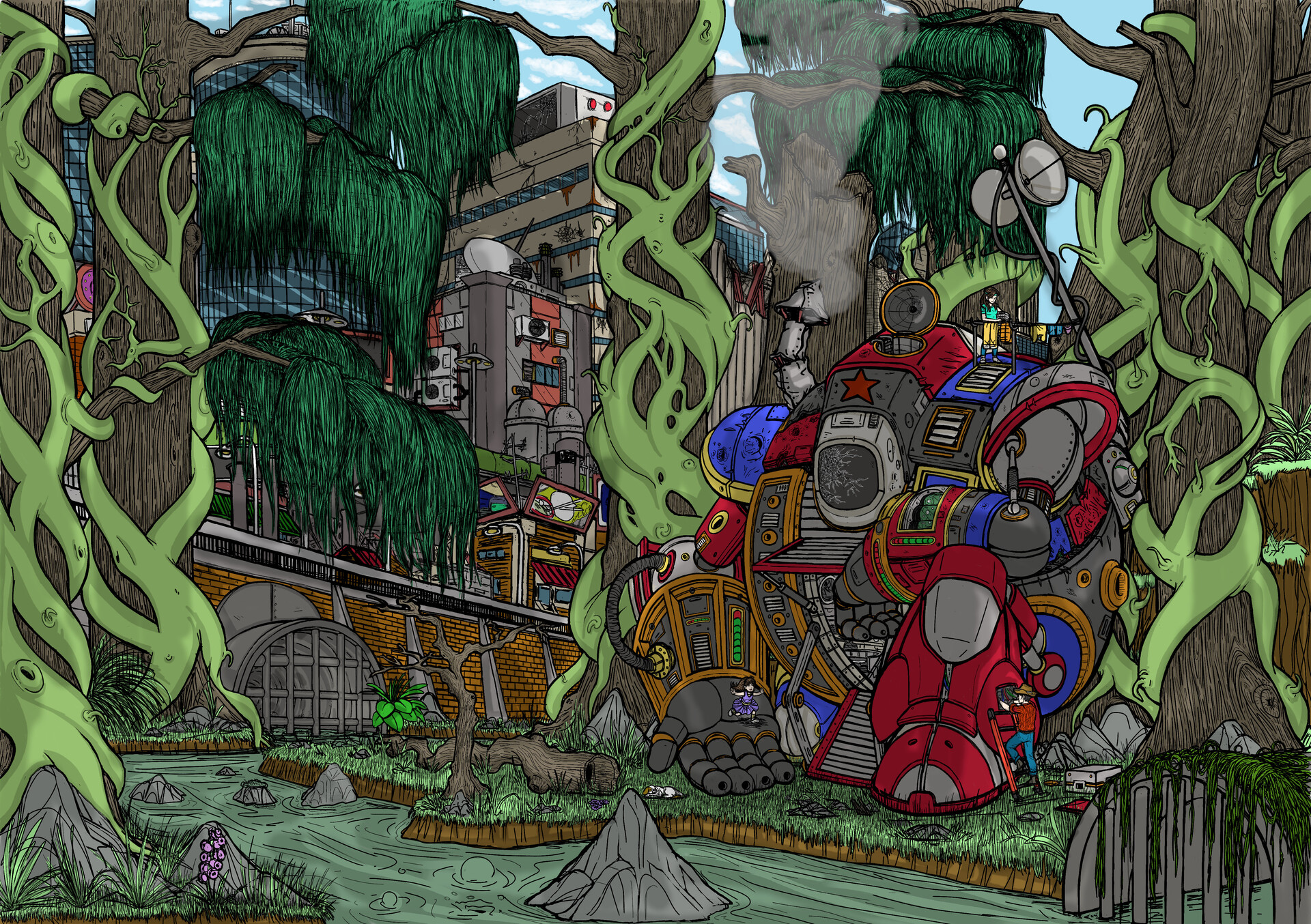 ArtStation - Future family Color