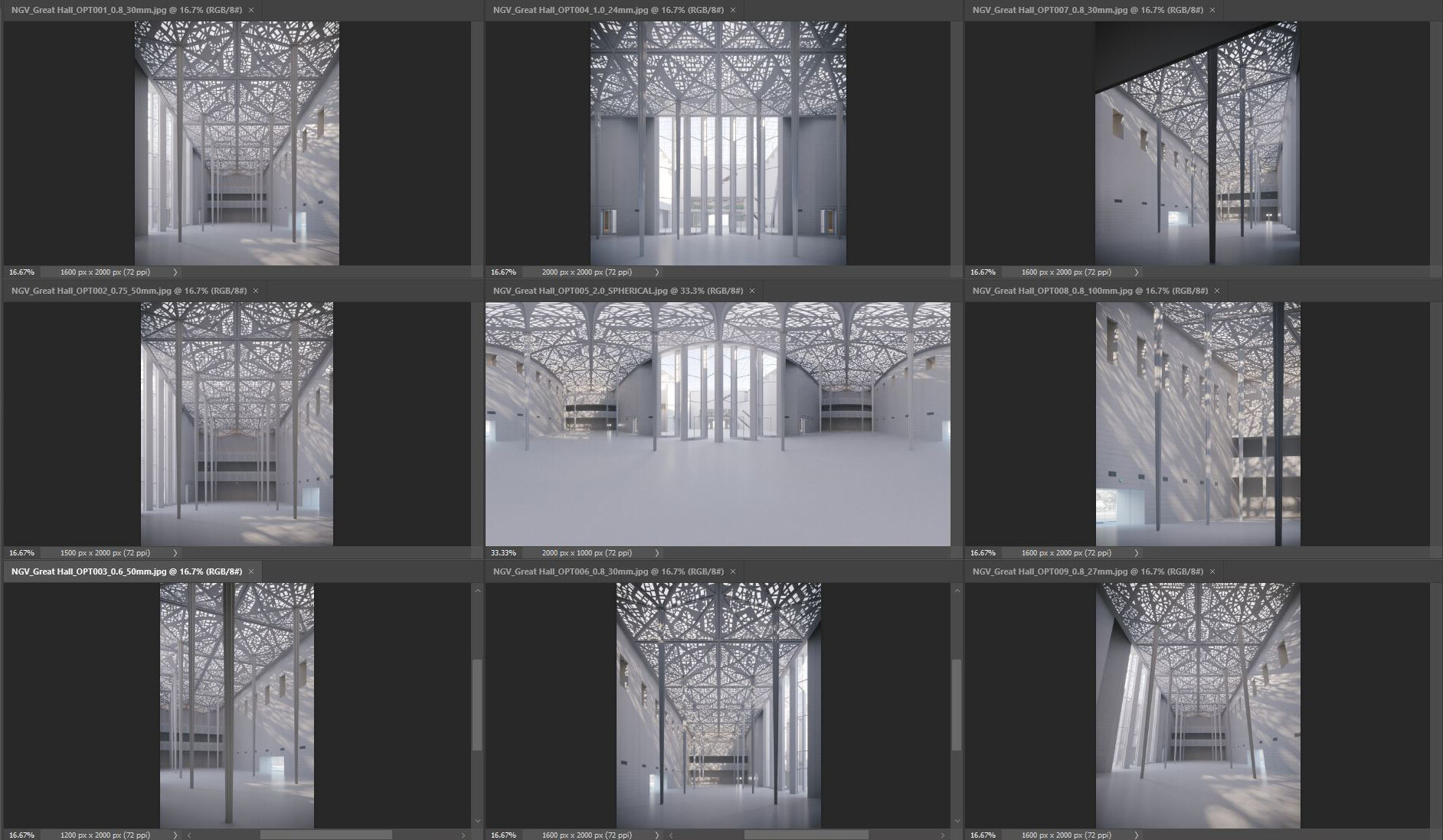 David Greco - NGV International - Great Hall WIP
