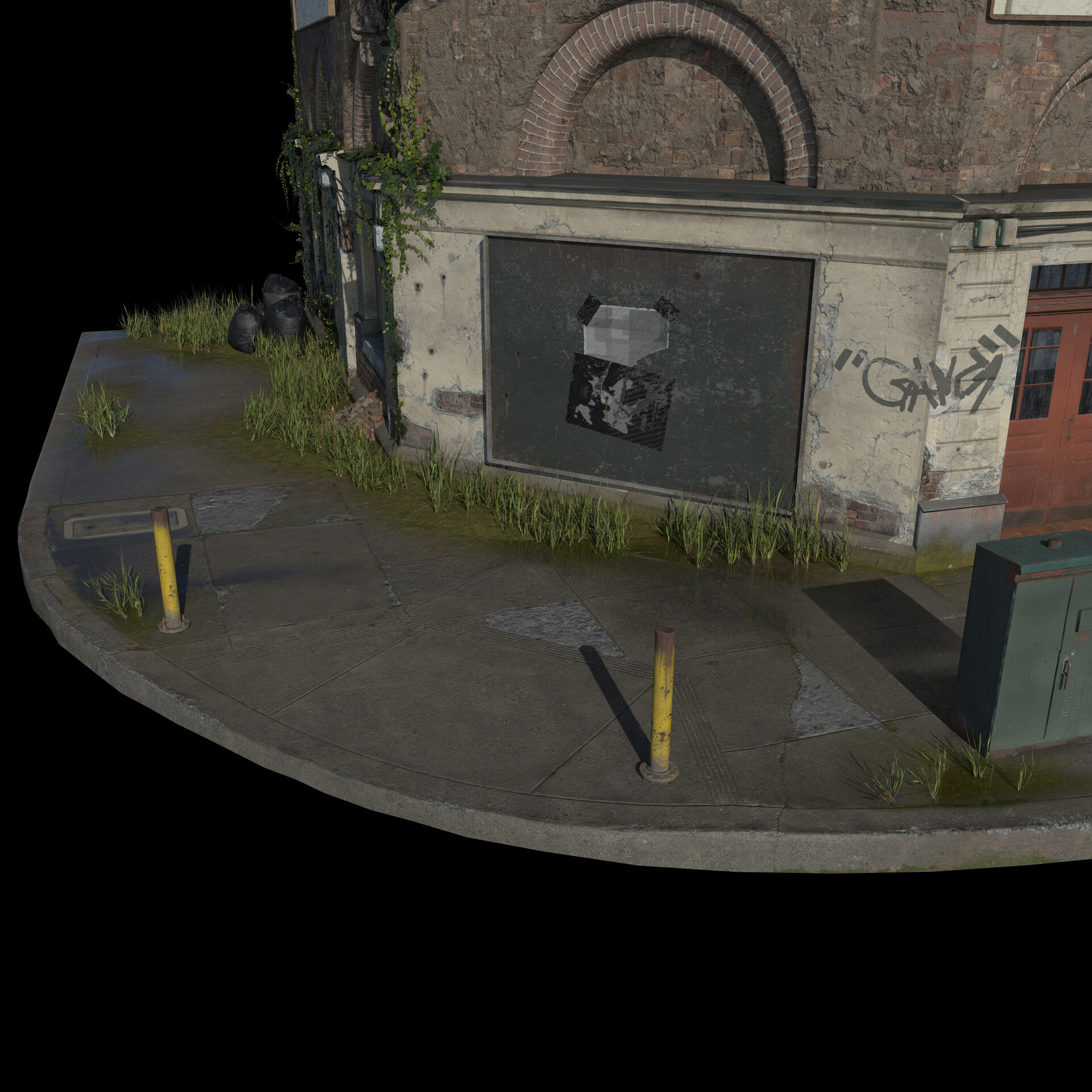 Evans Chen - Damaged buildings