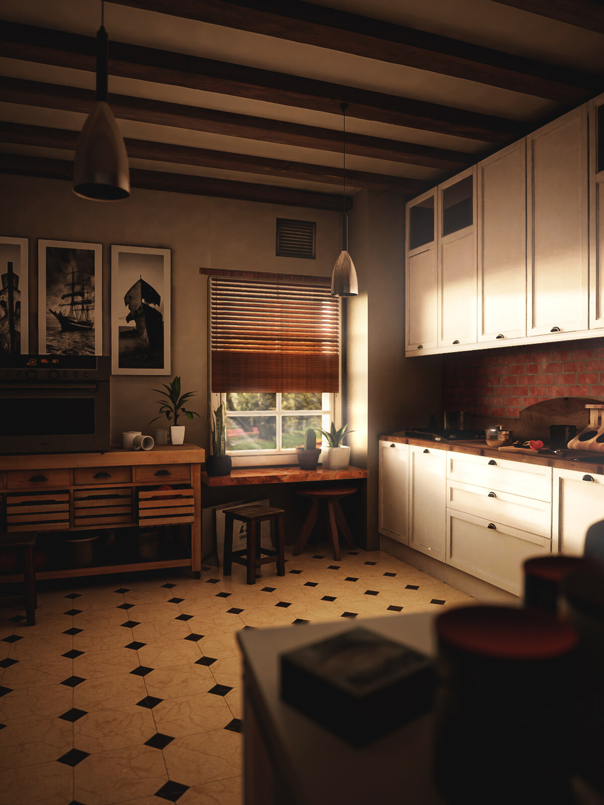 Mathias Tossens - Kitchen - UE4 archviz