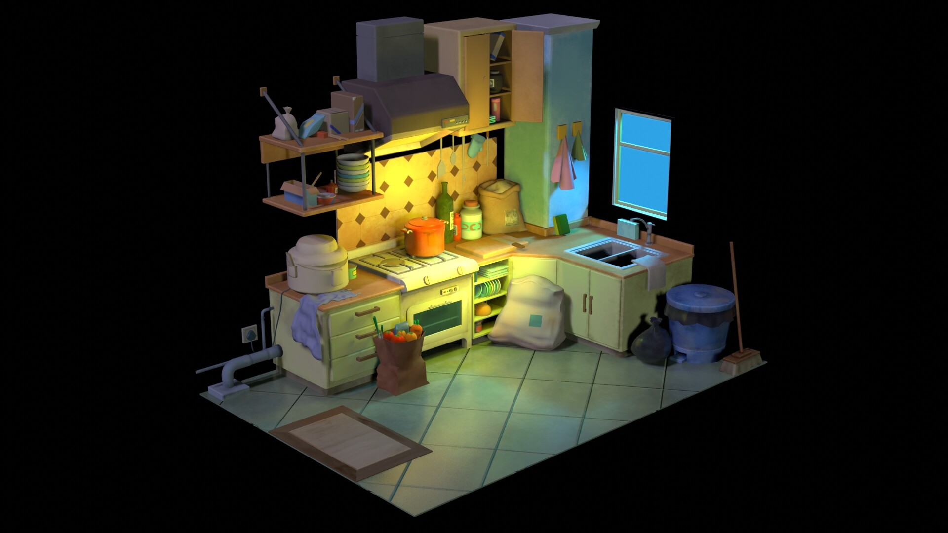 ArtStation - Kitchen