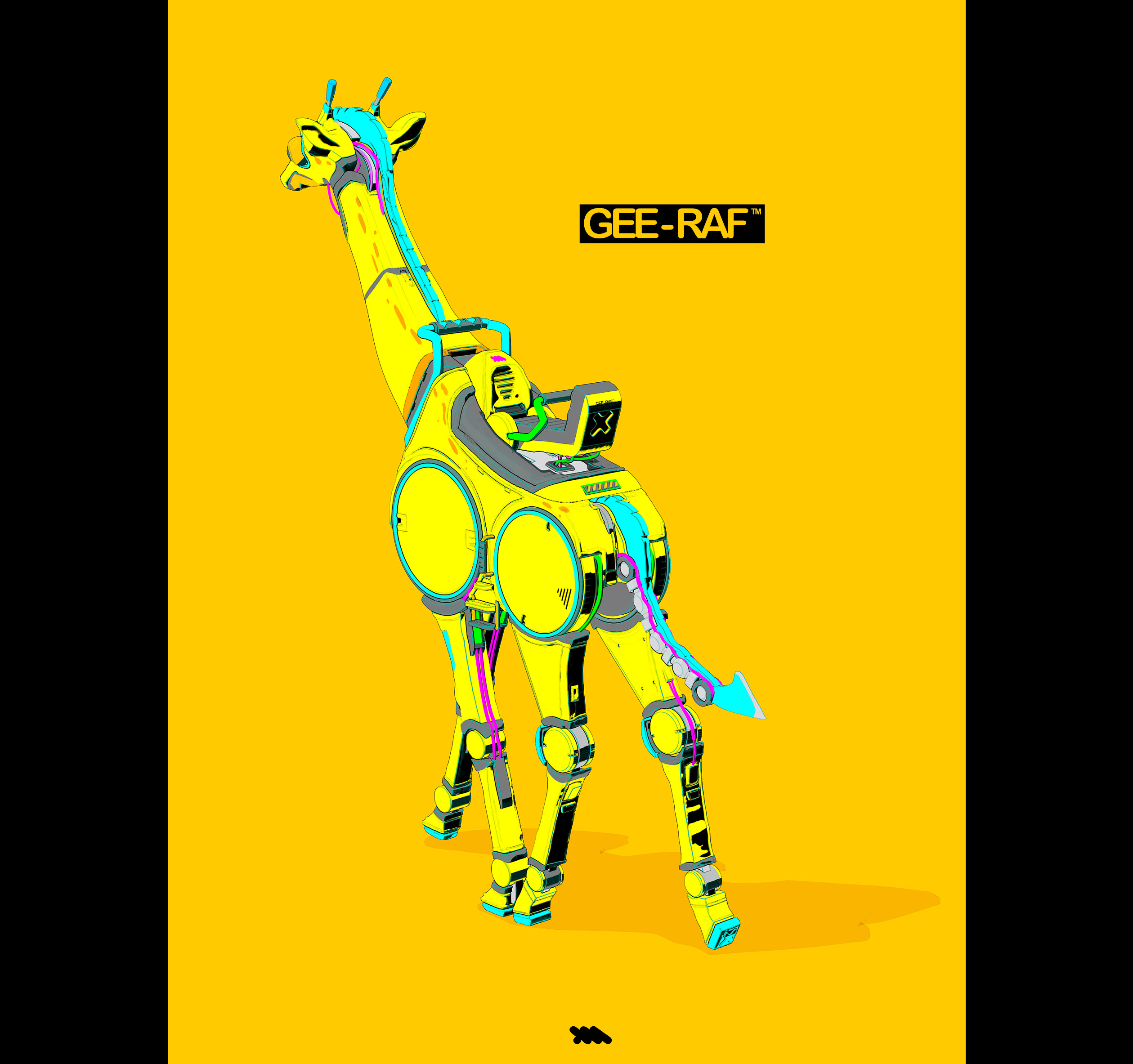 Mark Linington - GEE-RAF - Robo Giraffe