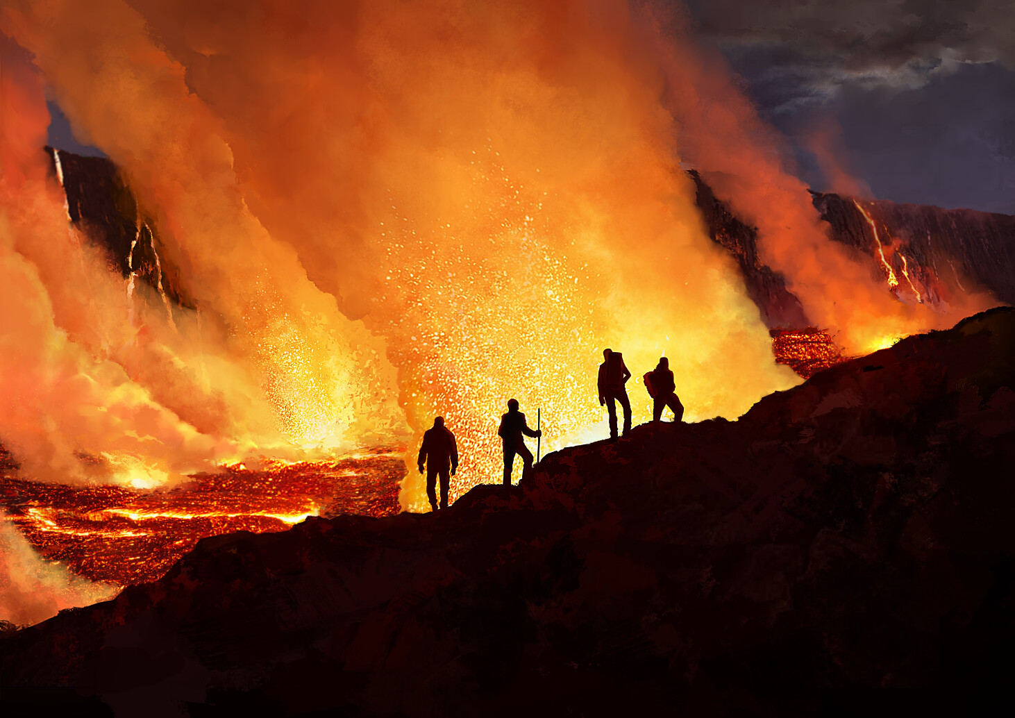 ArtStation - River of Flame