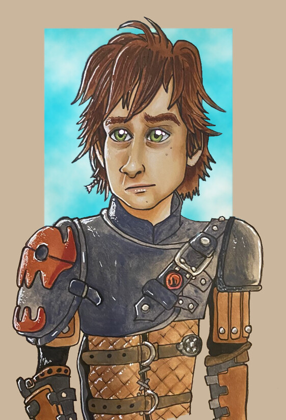 ArtStation - Hiccup - How to Train Your Dragon
