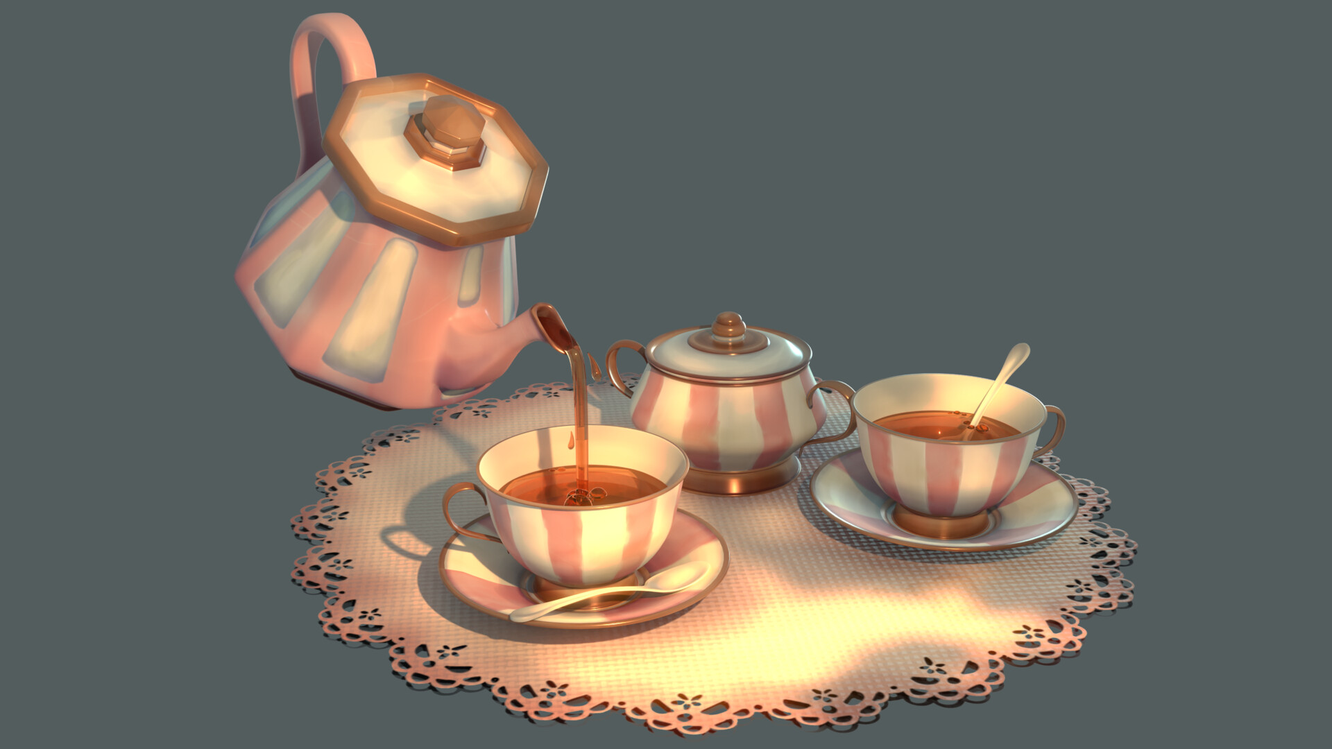 ArtStation - Tea Party!