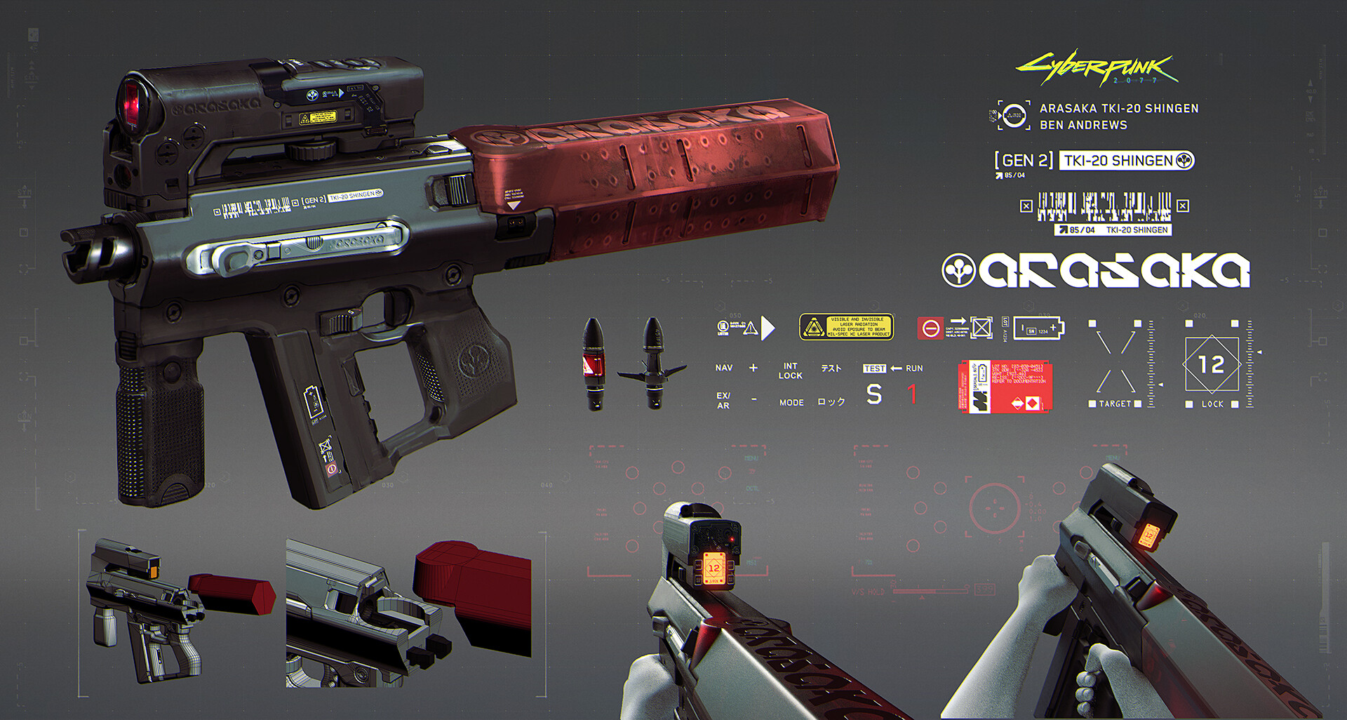 Ben Andrews - Arasaka Shingen