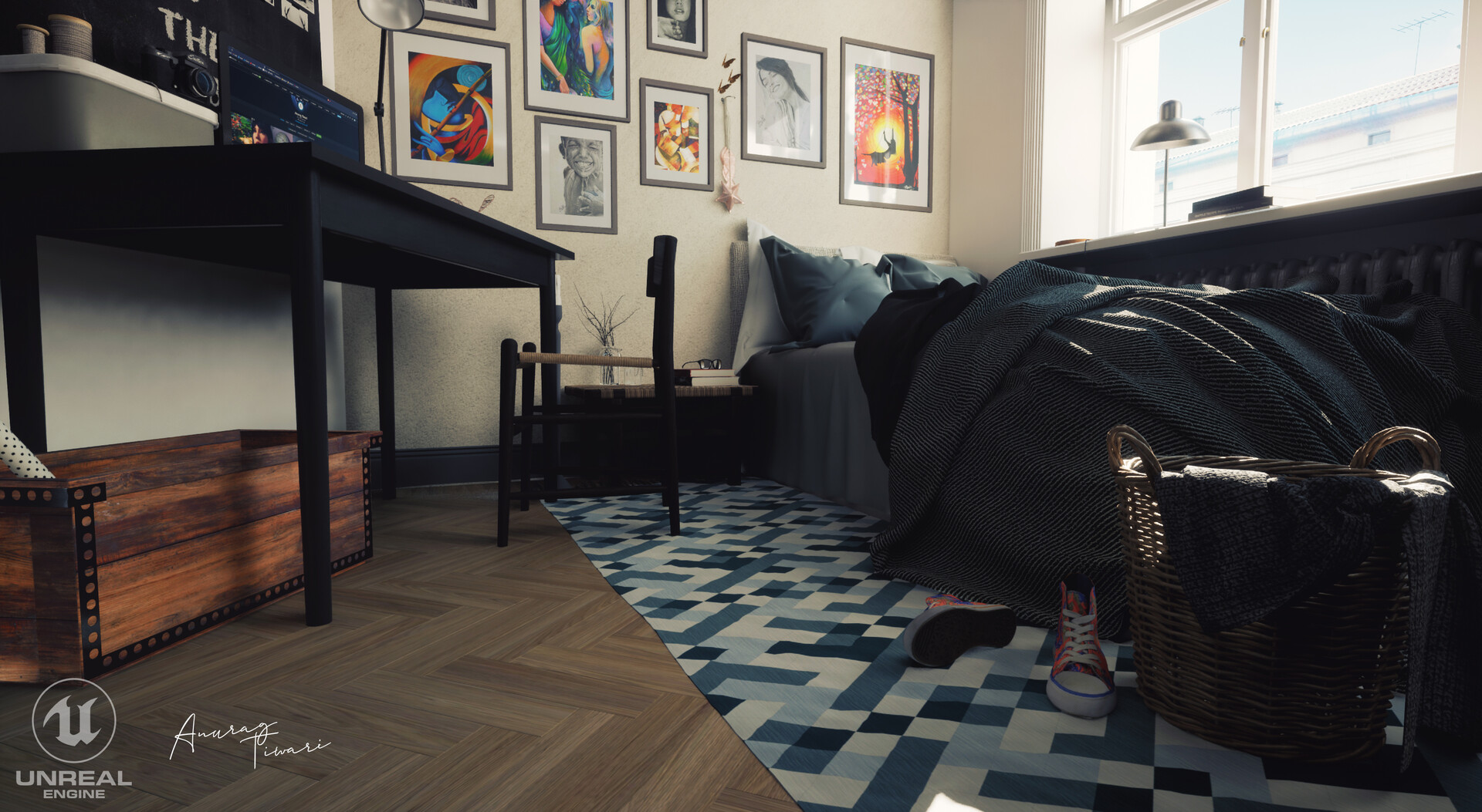 ArtStation - Designer's World - Realtime Interior Design Visualization ...