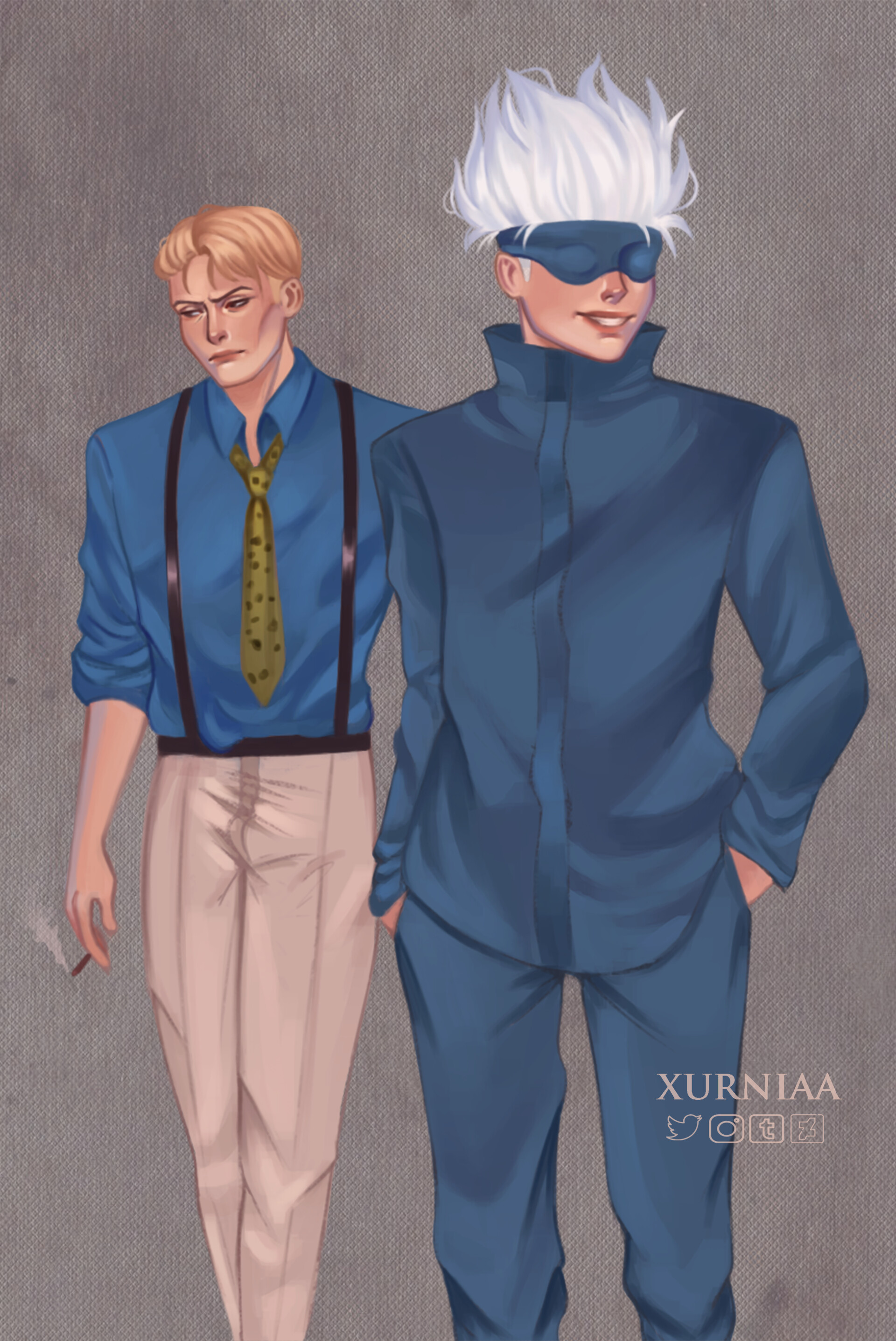 Artstation Nanami And Gojo
