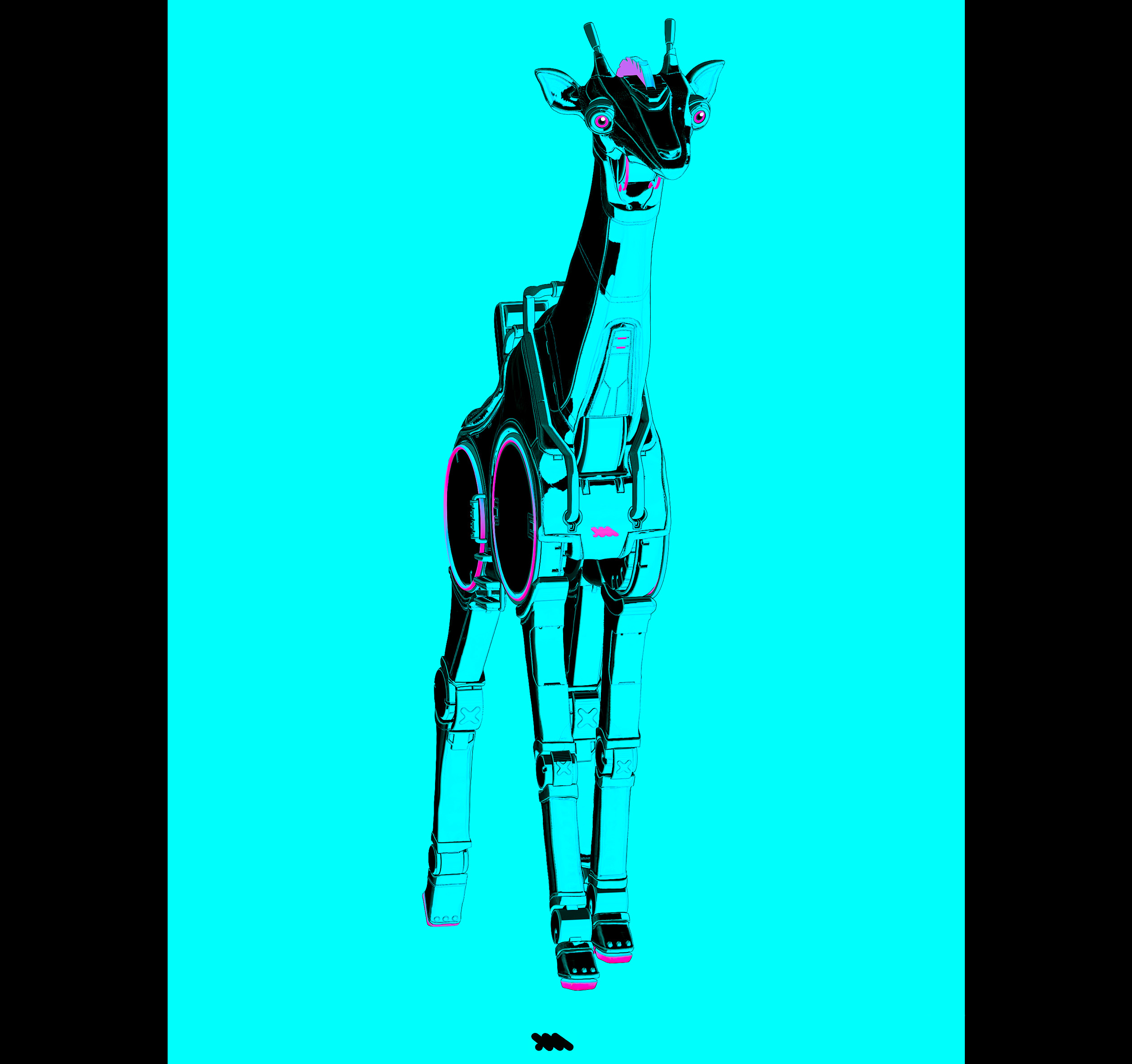 Mark Linington - GEE-RAF - Robo Giraffe