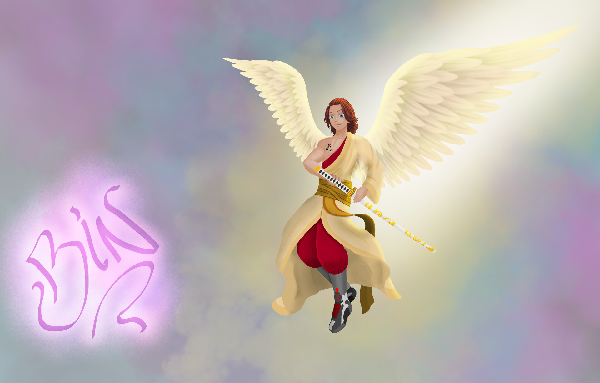 ArtStation - Samurai Angel