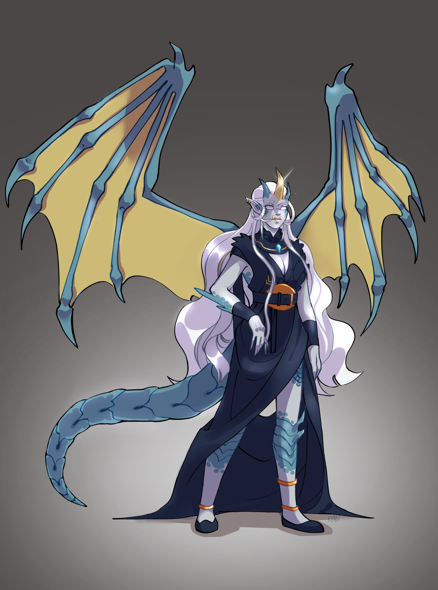 ArtStation - Draconic Sorceress