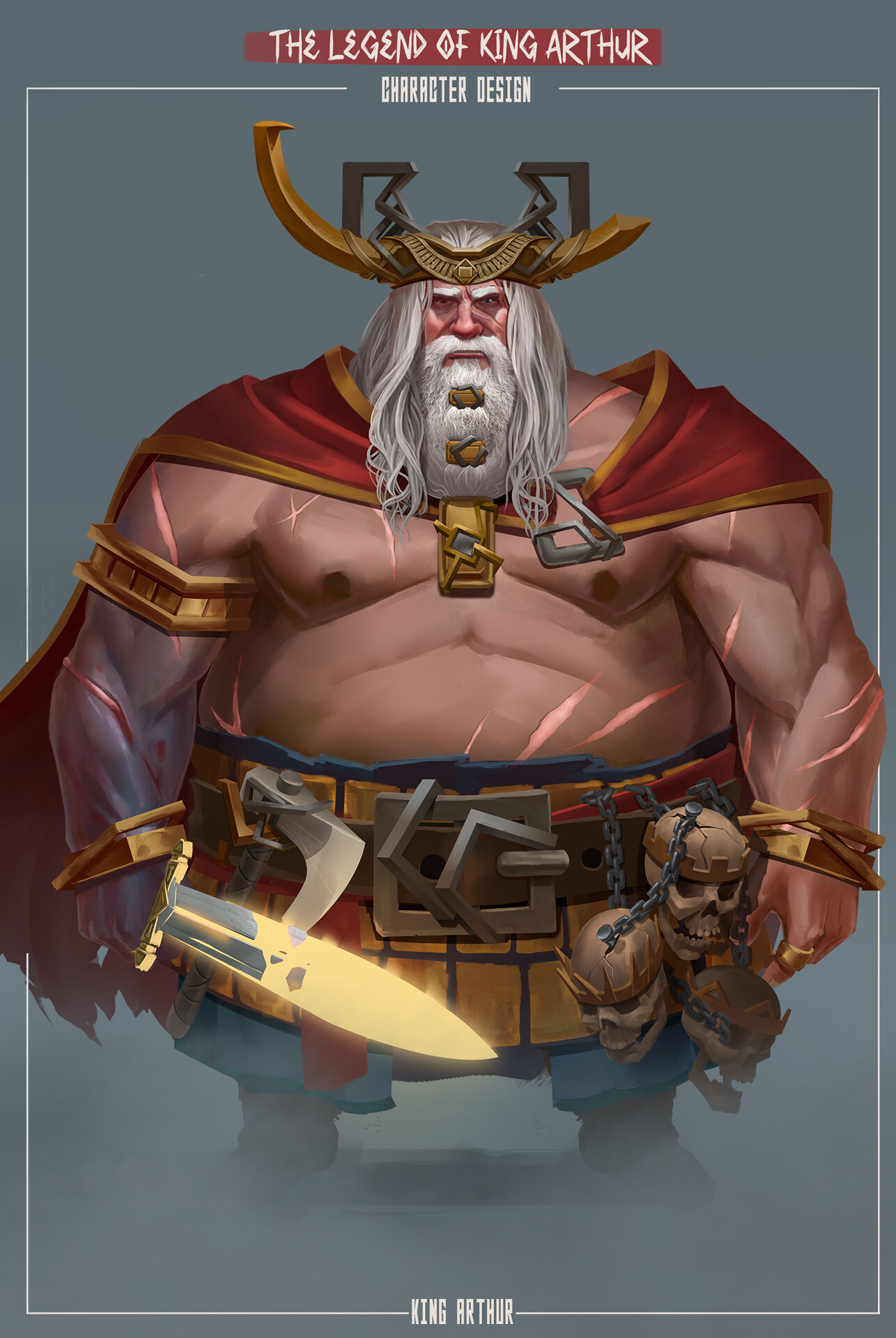 Oleg Ulianytskyi - The Legend of King Arthur - Character Design