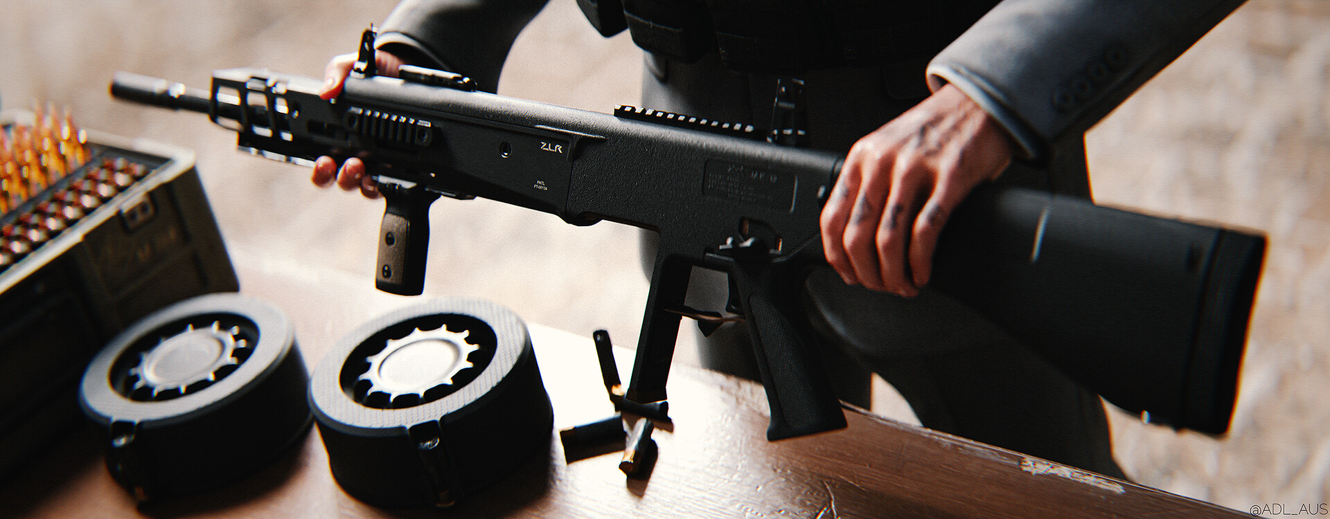 ArtStation - JAK-12 Table Render