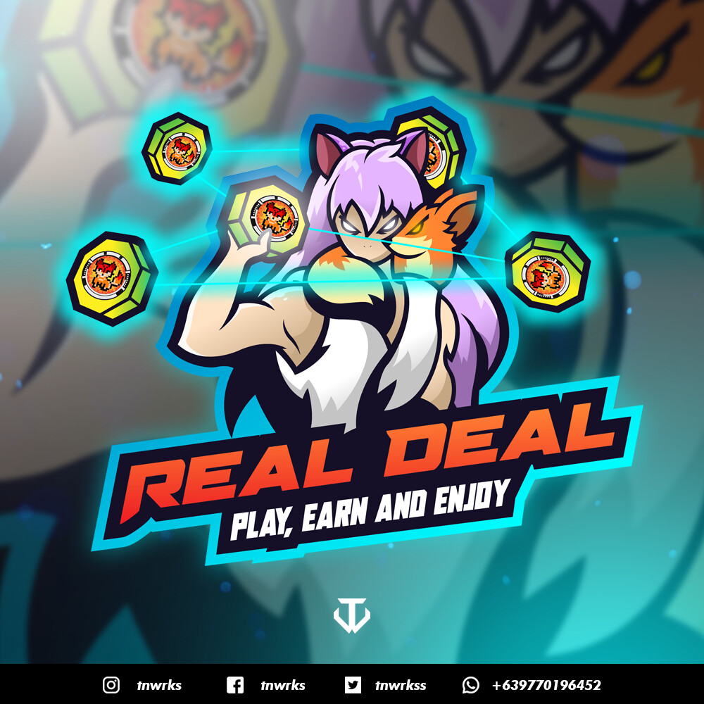 ArtStation - Real Deal Esports Logo!