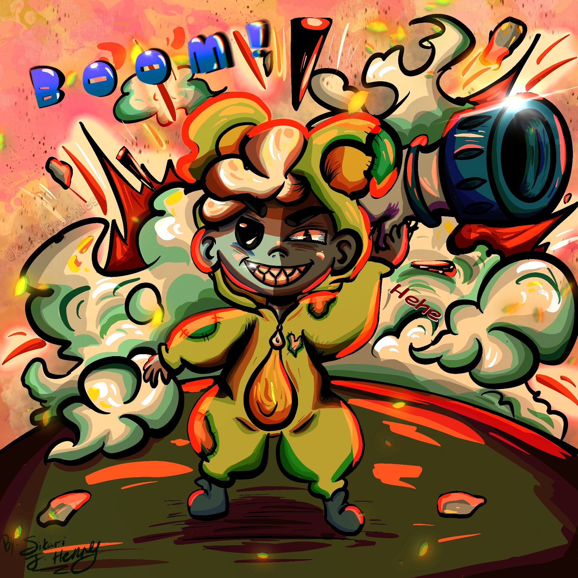 Sikari Henry (KariJGraphics)- Digital Illustration Portfolio, 3D Black ...