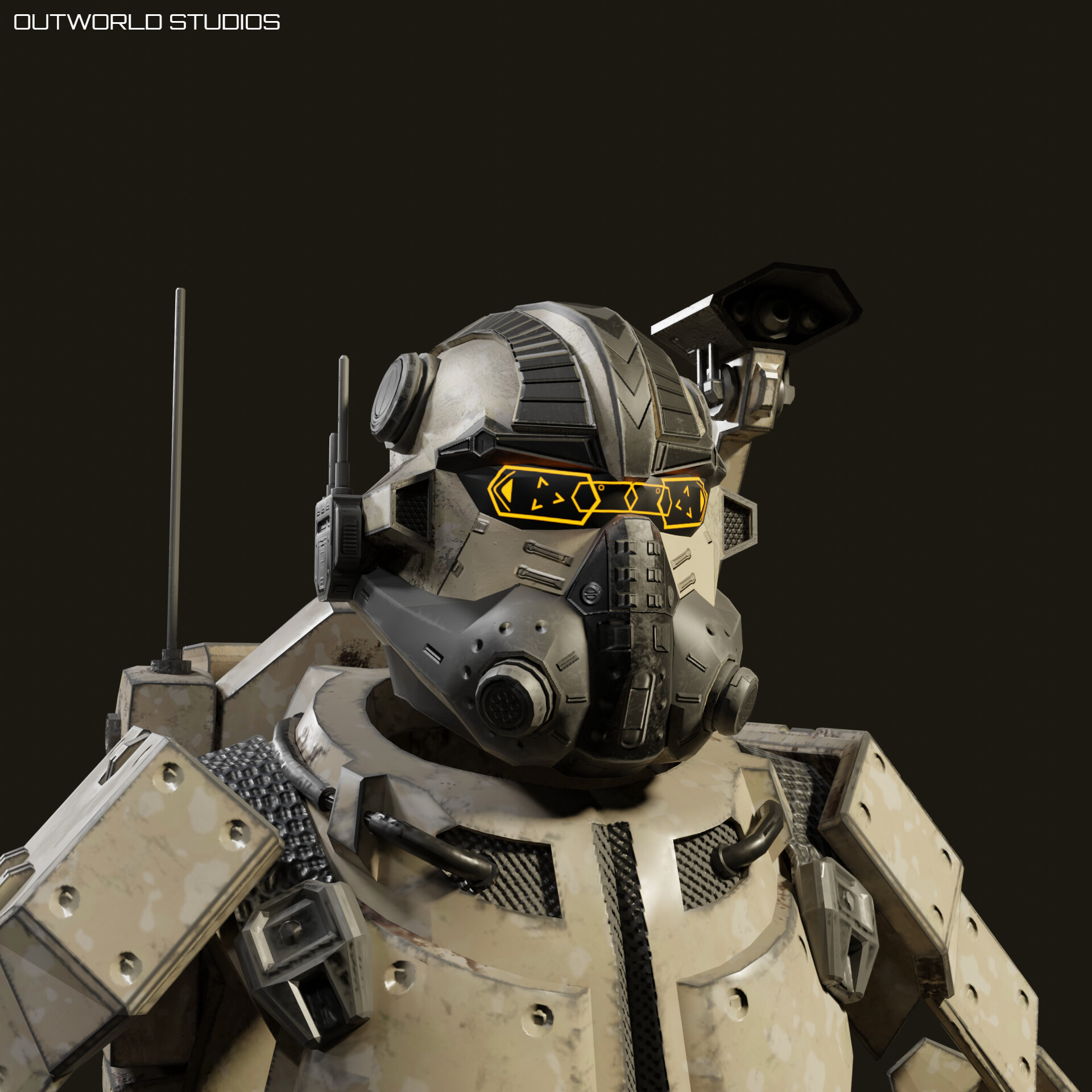 Outworld Studios - Scion Conflict - Ranger Helmet