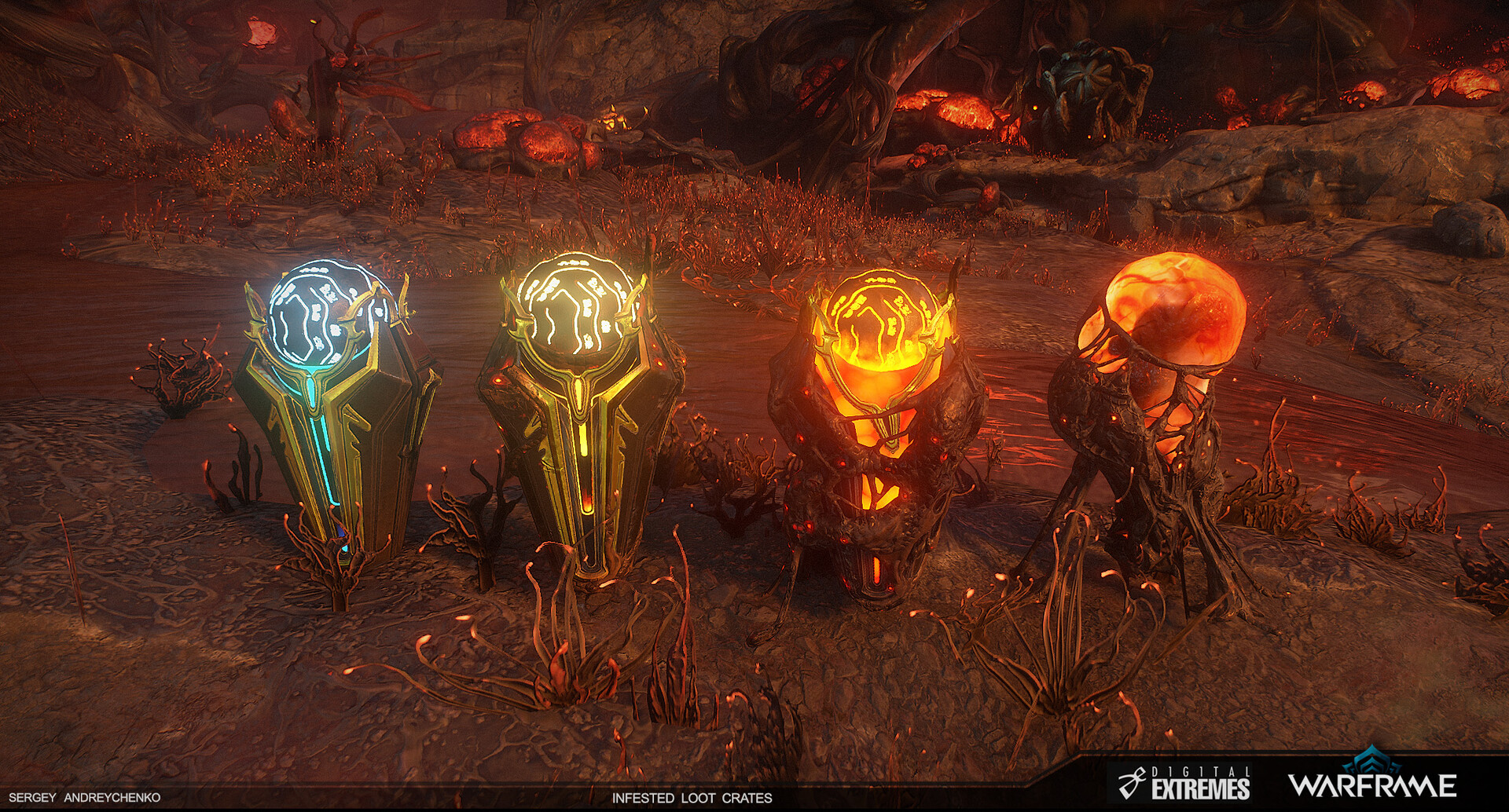 Sergey Andreychenko - WARFRAME - Infested Assets