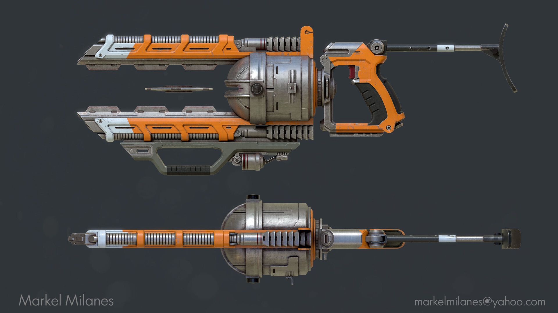 Markel Milanes - Disc Thrower Weapon
