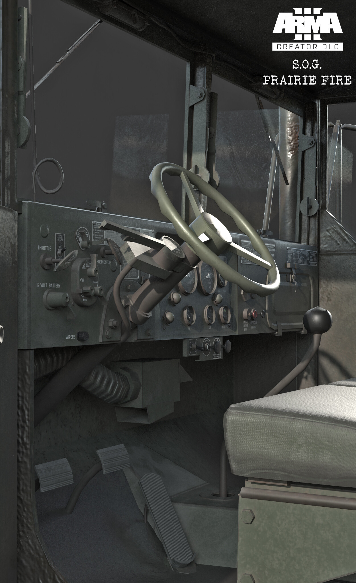 Diego Flores - Arma 3 Creator DLC: S.O.G. Prairie Fire - US Army M54 ...