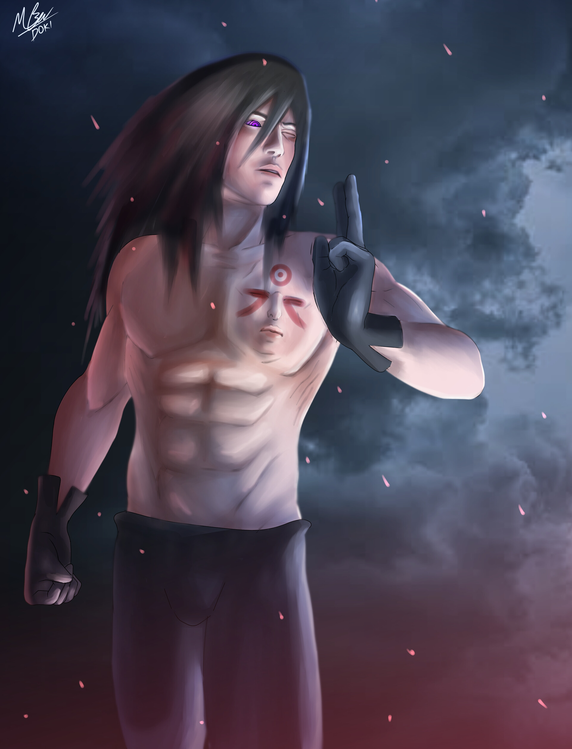 ArtStation - Madara Uchiha / うちはマダラ
