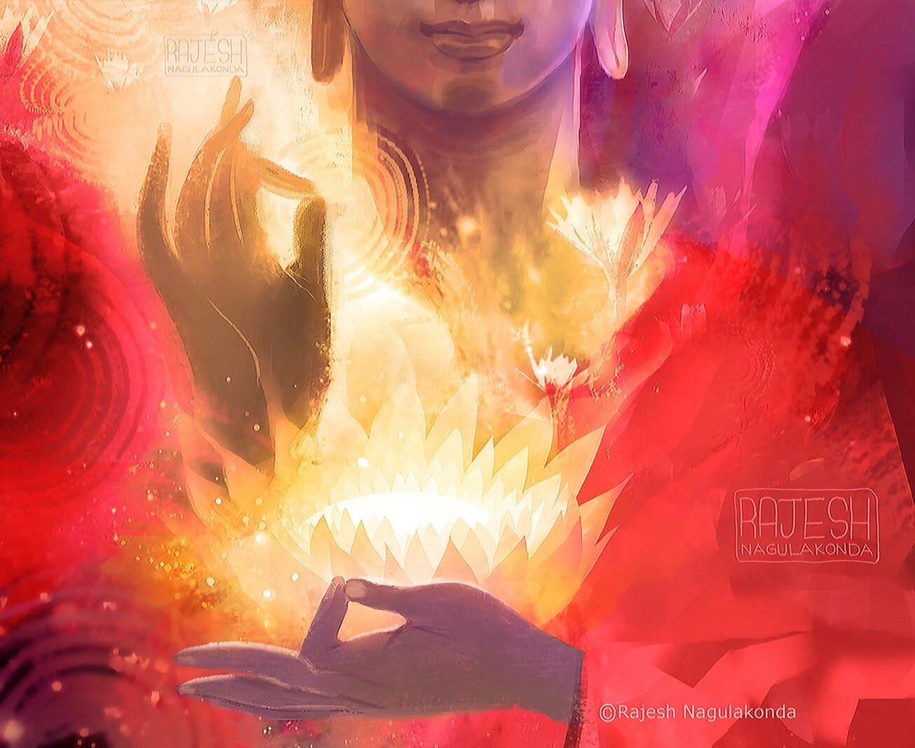 ArtStation - Radiate Boundless Love towards the entire World