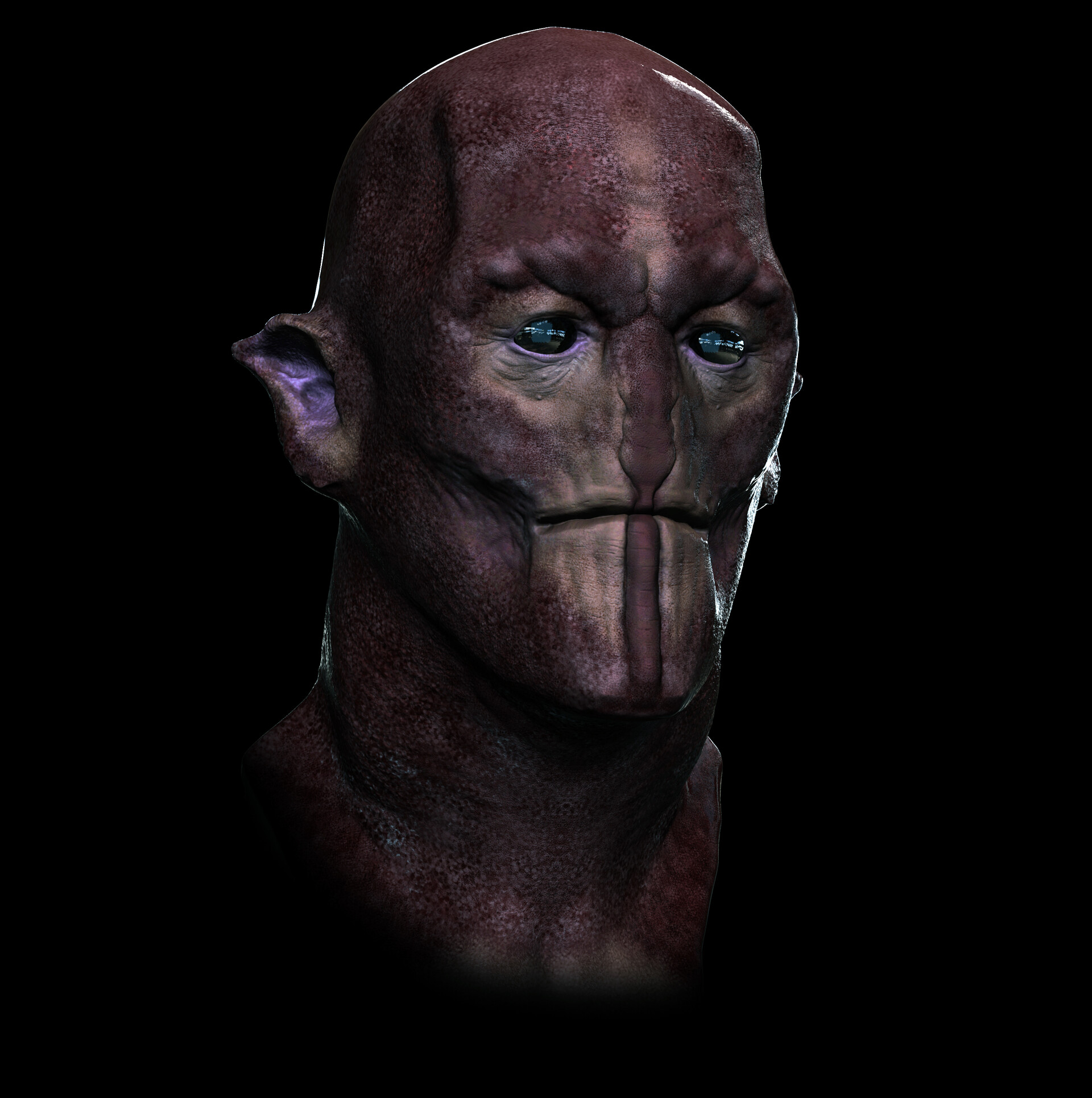 ArtStation - Creature Bust