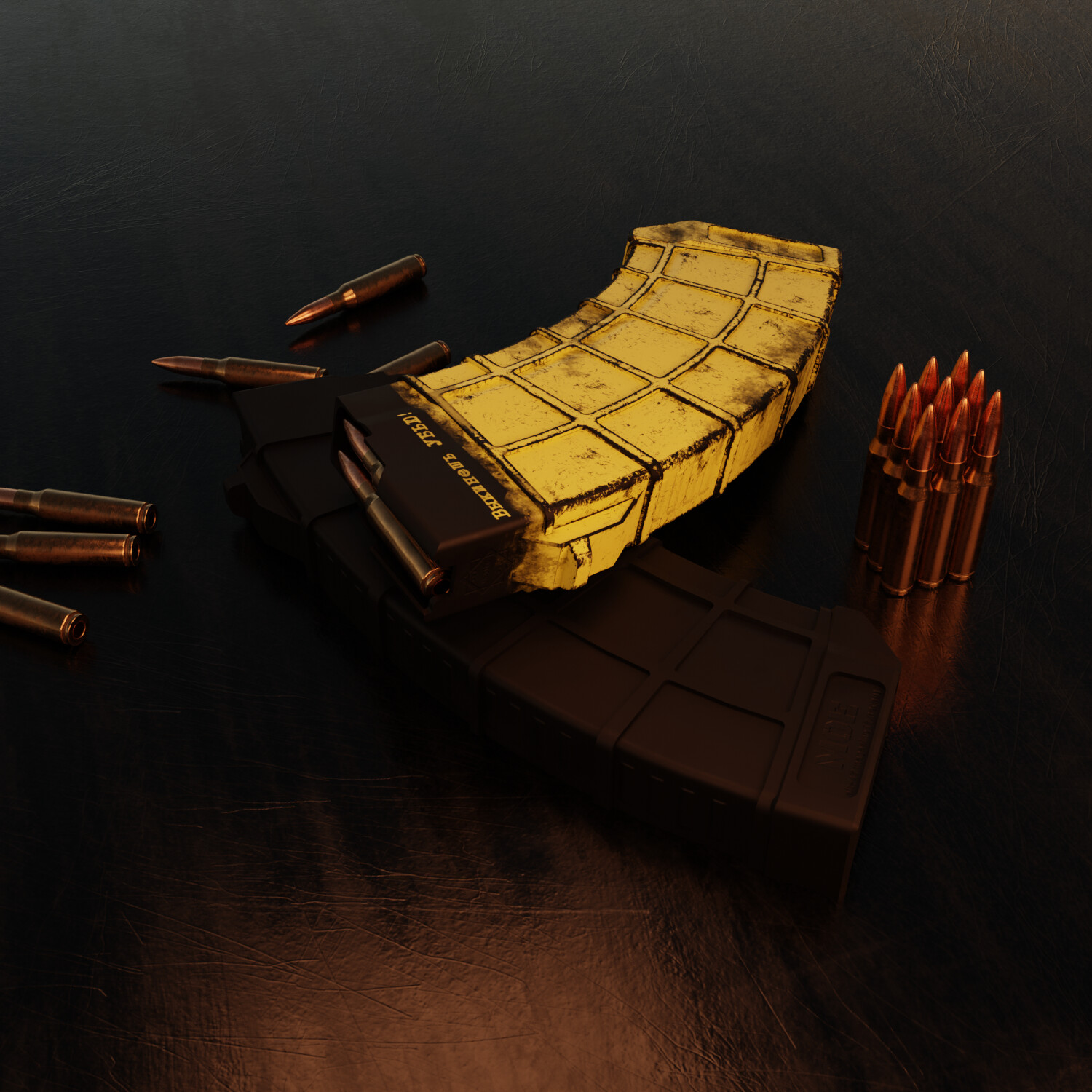 ArtStation - MOE AK magazine by NORN.6