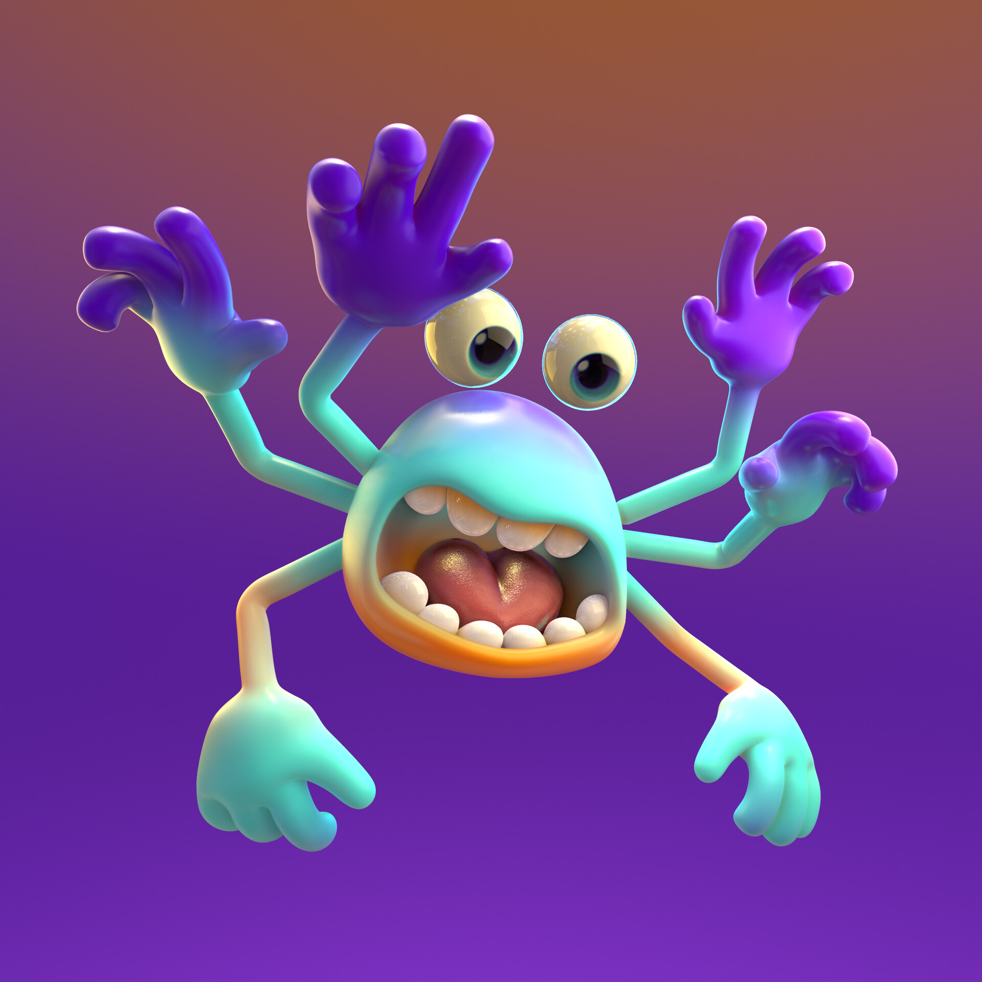 ArtStation - Six arms Andy