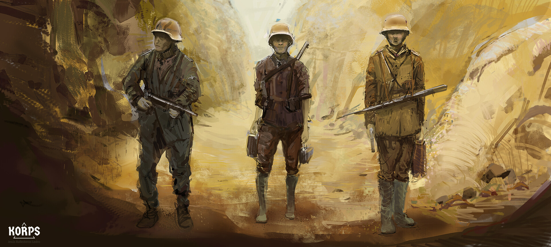 Jesús Ballesteros - Last battle illustration