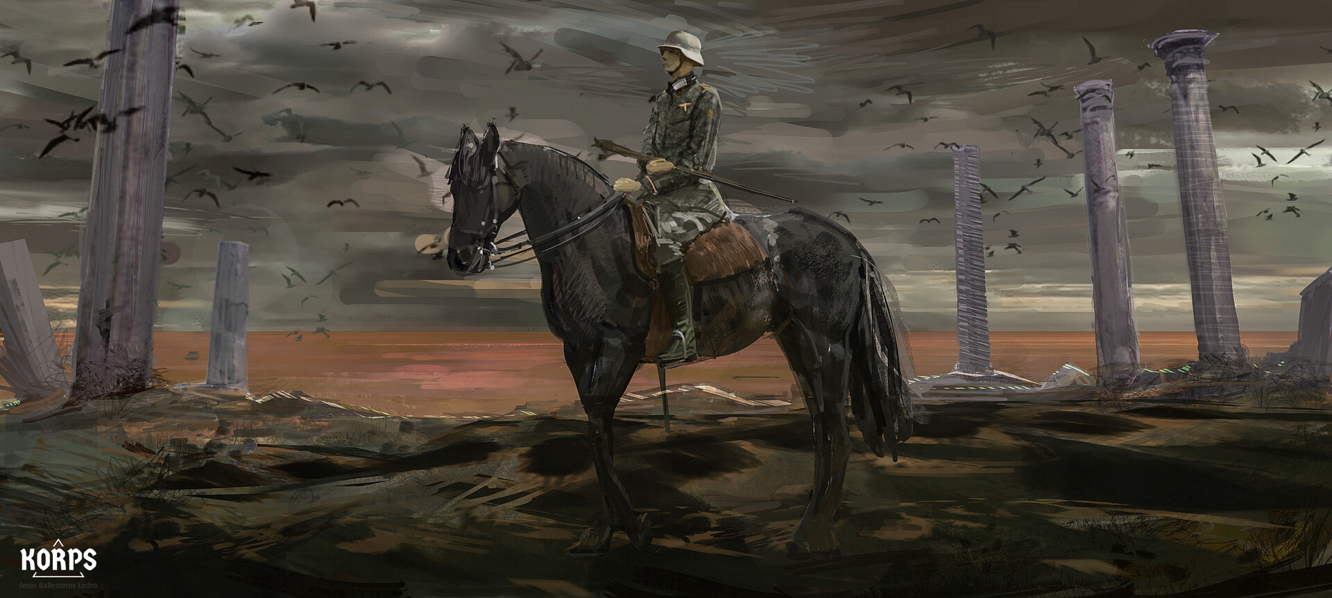 Jesús Ballesteros - Last battle illustration