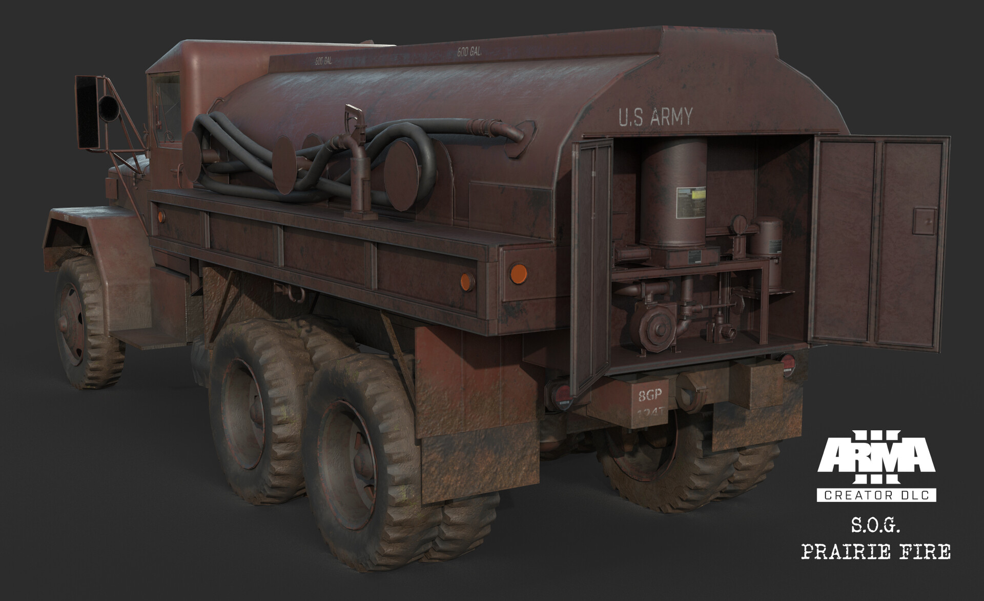 Diego Flores - Arma 3 Creator DLC: S.O.G. Prairie Fire - US Army M54 ...