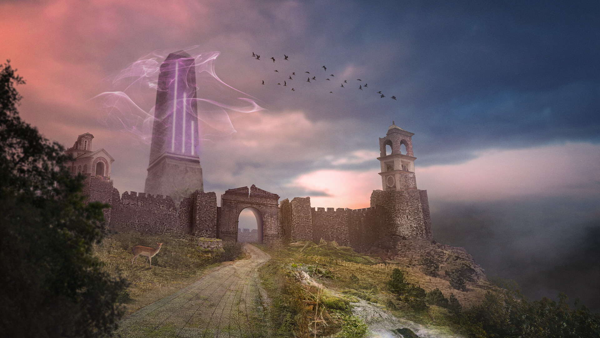 ArtStation - Mysterious Monolith