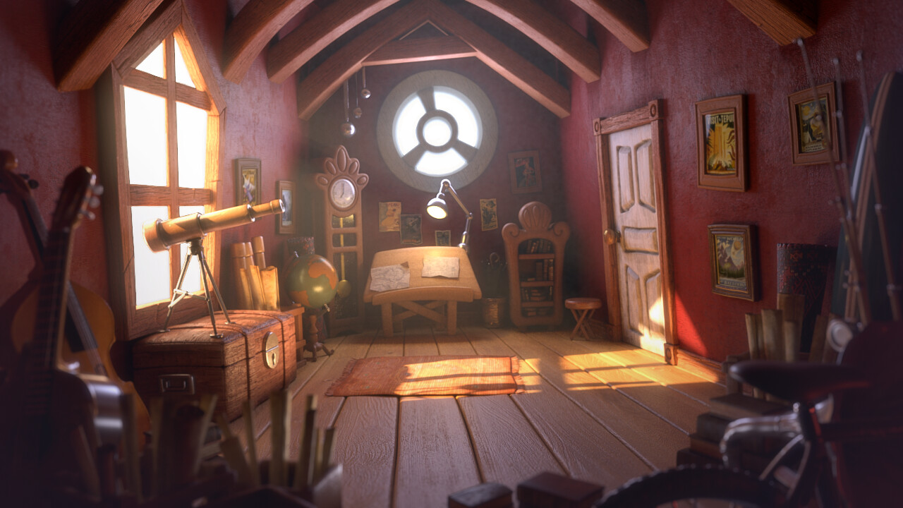 ArtStation - 3D Lighting Shading and Compositing