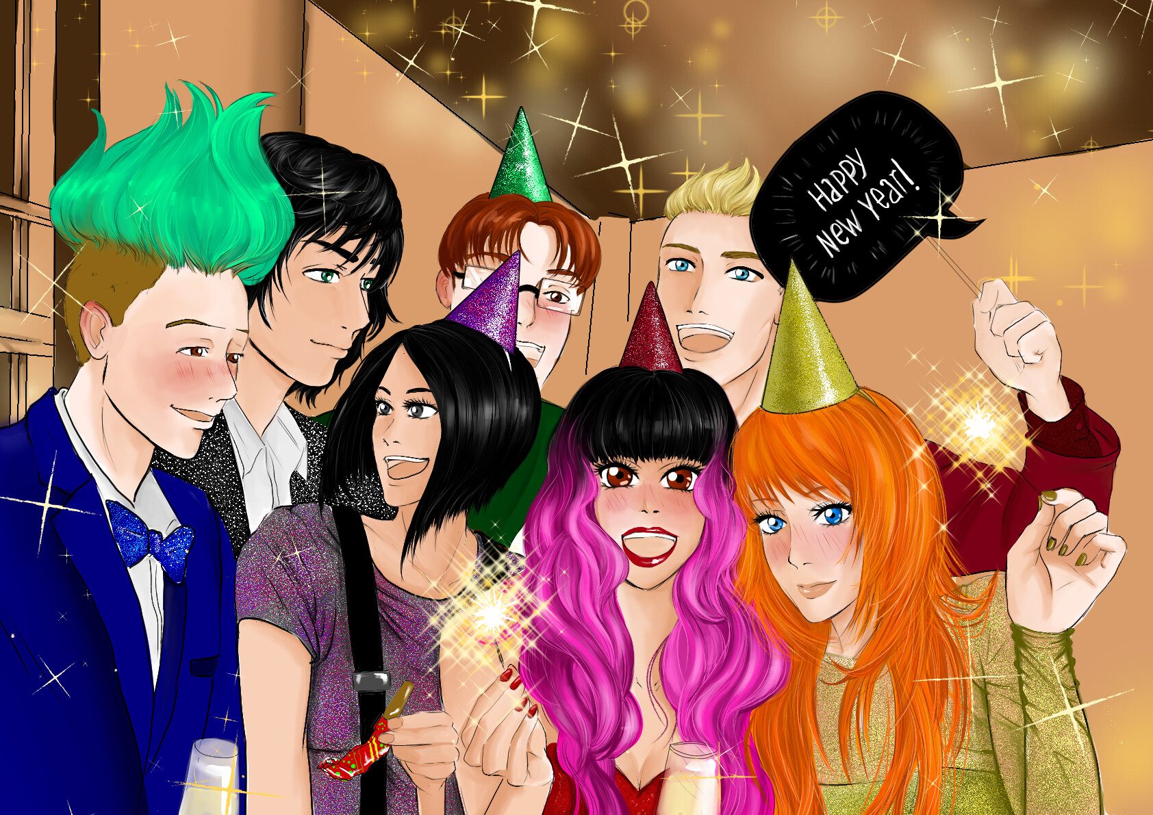 ArtStation - happy new year