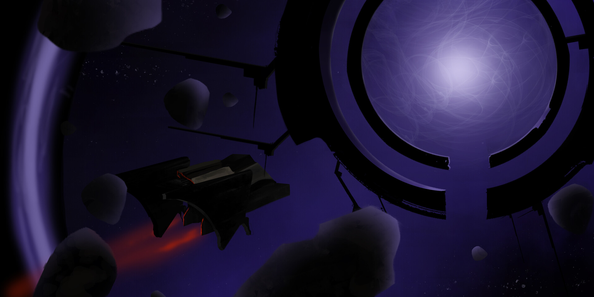ArtStation - Stars Traveler - Speed Painting