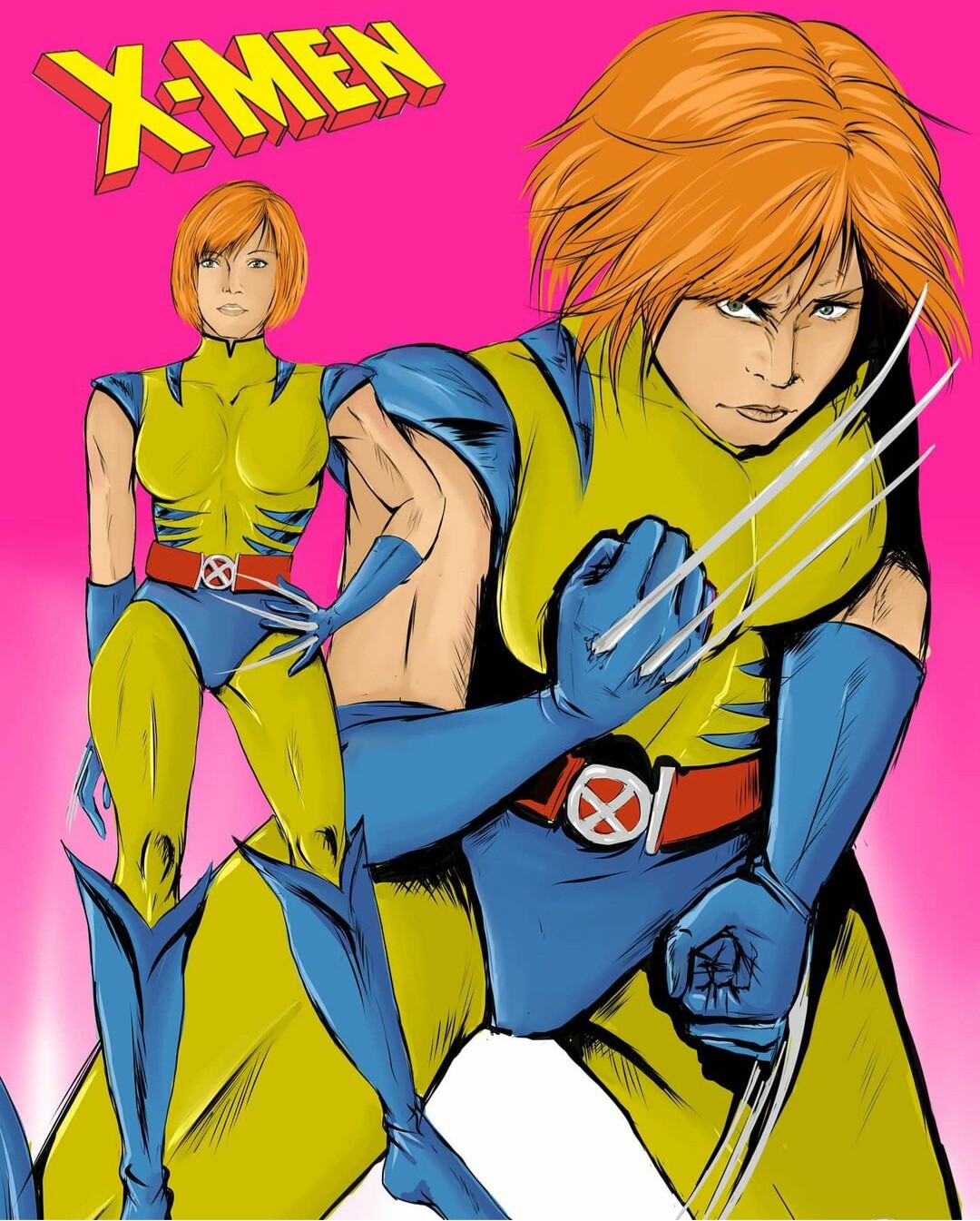 ArtStation - you in marvel version