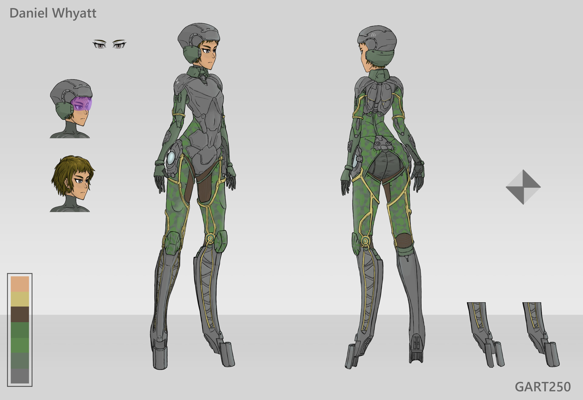 ArtStation - Specialist Art Exo-Suit Fighter