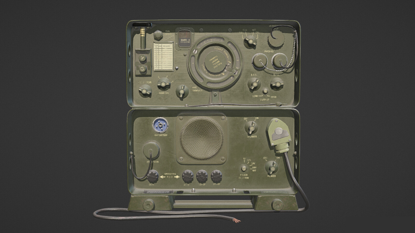 ArtStation - Military Radio