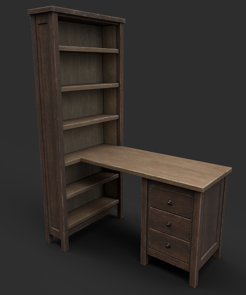 ArtStation - Corner Desk