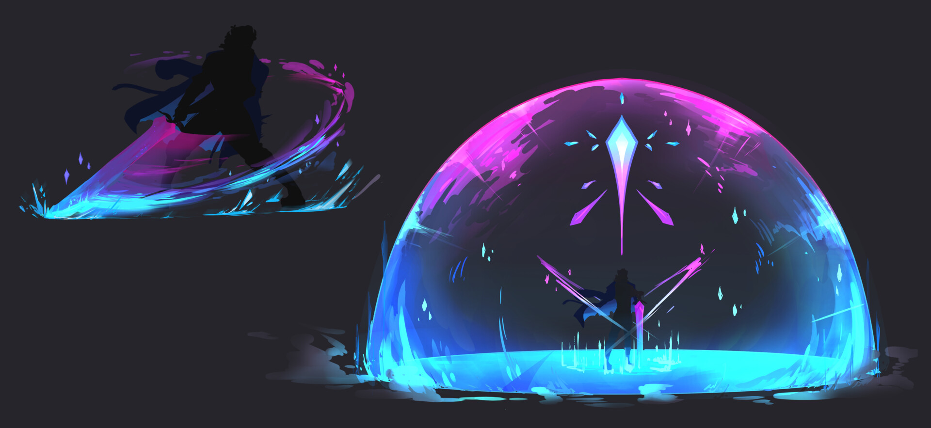 ArtStation - [2D VFX] Some simple VFX practise