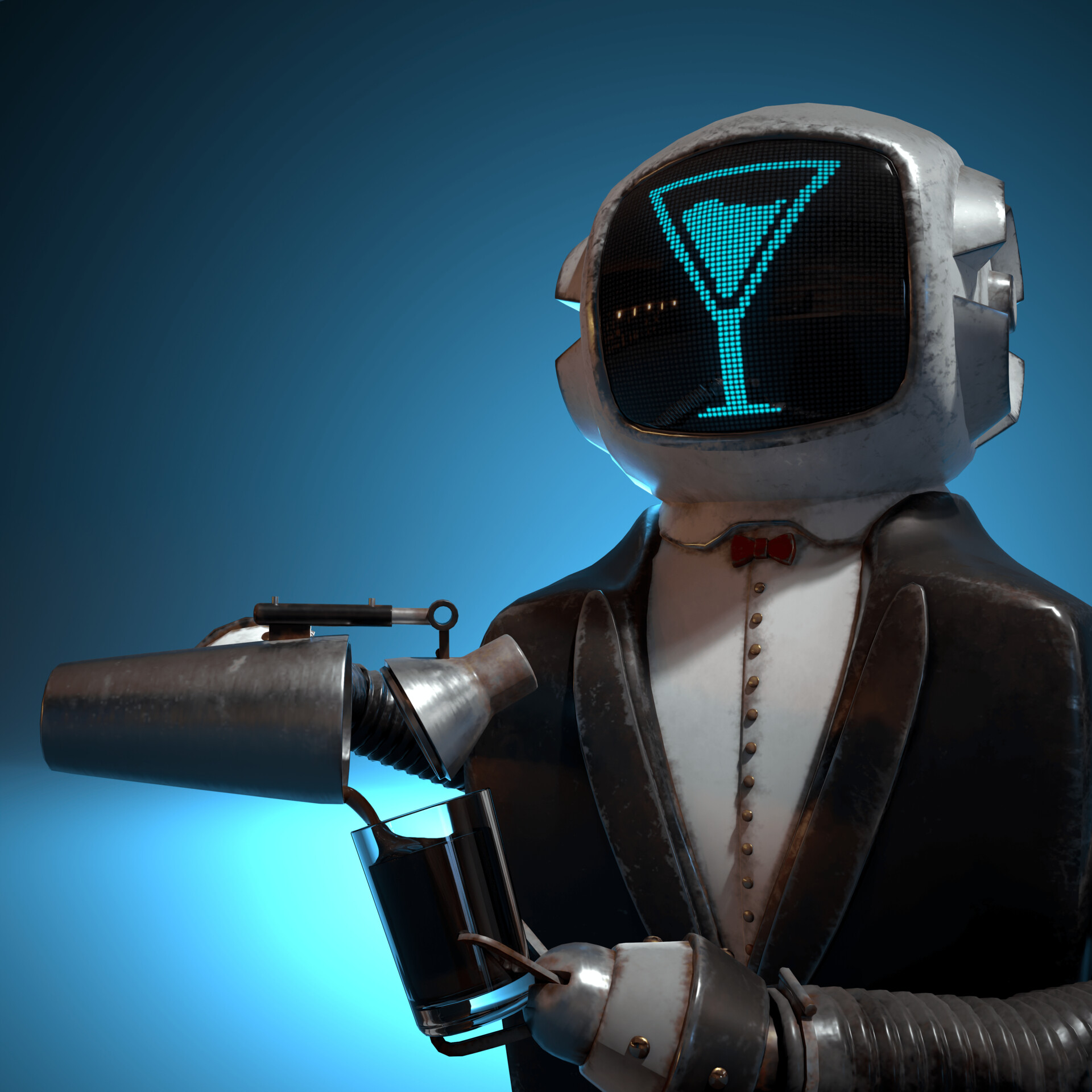 ArtStation - Bartender Robot