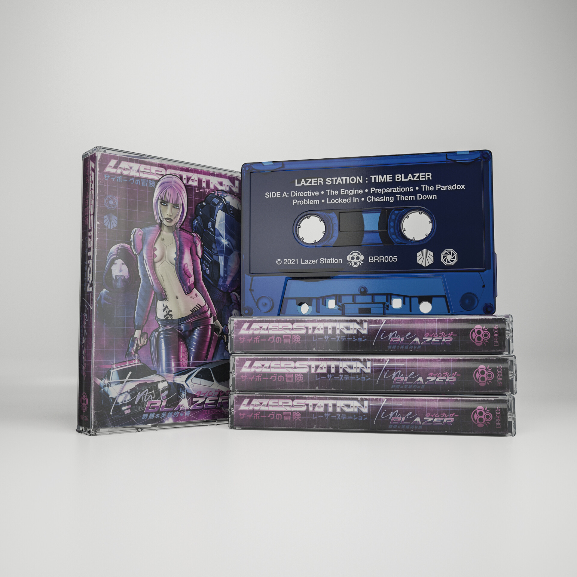 ArtStation - Time Blazer Cassets